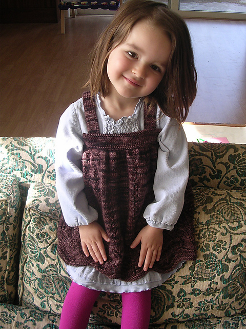 Ravelry: Classic Pinafore - Child Size pattern by Susanna E. Lewis