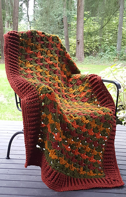Ravelry: allnineskr's Maple Leaves Afghan