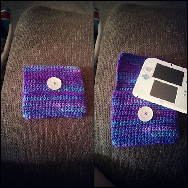 Ravelry: Nintendo 2DS pouch pattern by Melanie Cruz