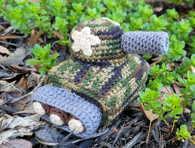 Ravelry: Lil' Army Tank pattern by Allyson Morse