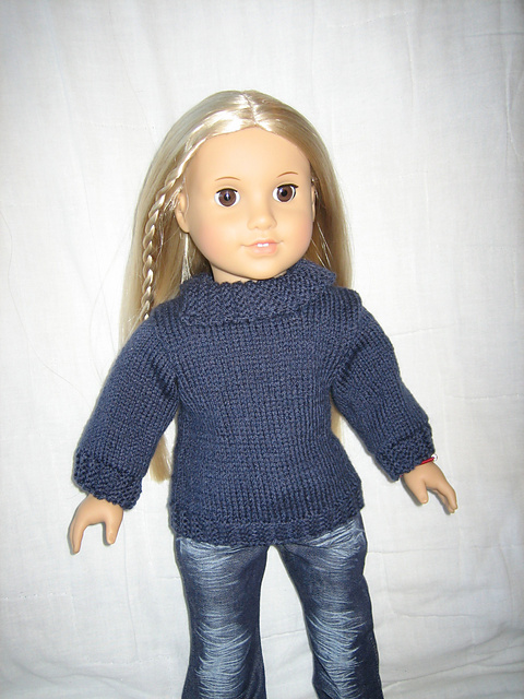 Ravelry: Julie's Navy Sweater pattern by Altadena Green