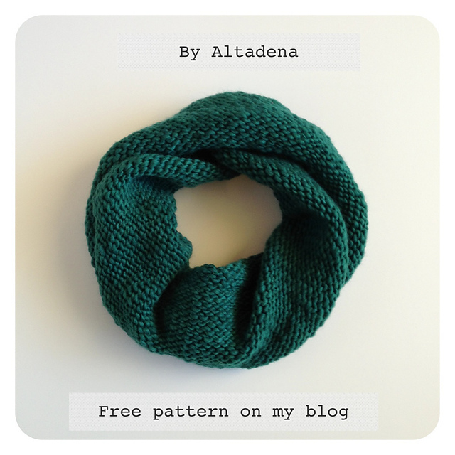 Ravelry: Altadena snood pattern by Altadena Green