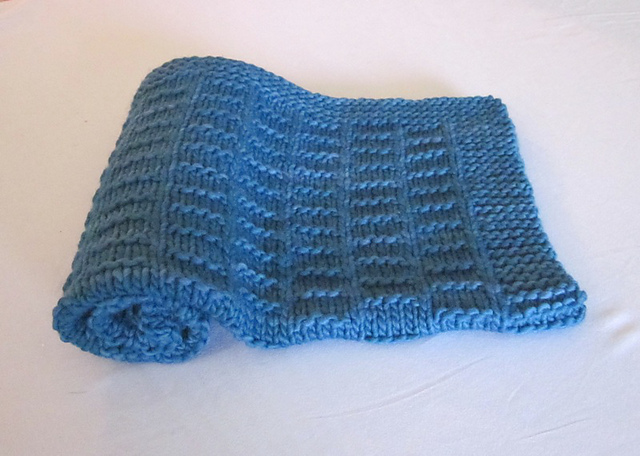 Ravelry: Baby Blues blanket pattern by Altadena Green