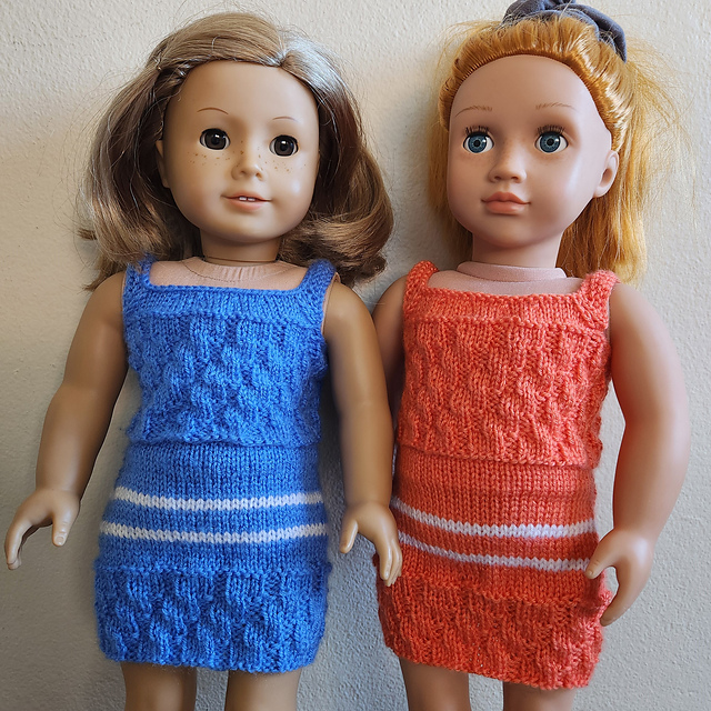 Ravelry: Doll Tank Top and Skirt pattern by Alta Fernandes