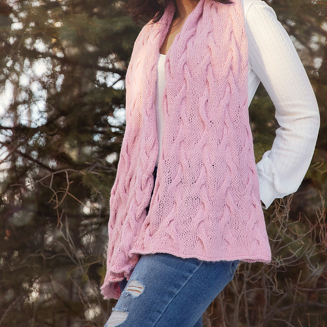 Ravelry: Flow Scarf pattern by Leelee Knits