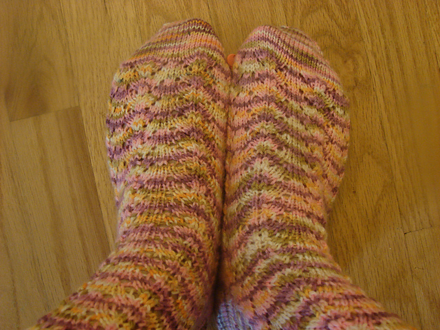 Ravelry: January Girl socks pattern by Angelina Fagan