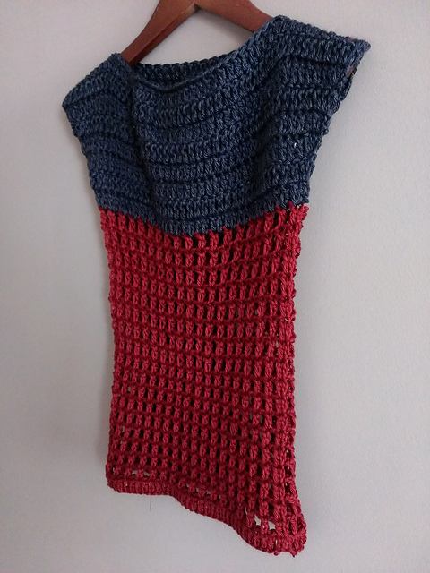 Ravelry: Girl's Mesh Top pattern by Aprile Mazey