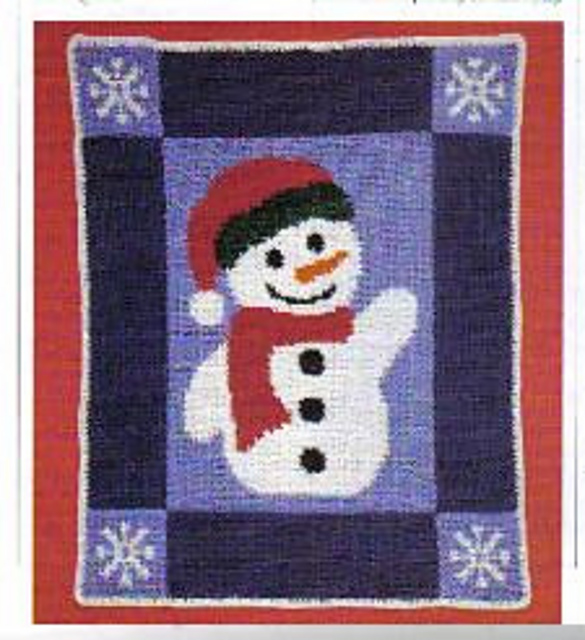 Ravelry: Snowman Afghan pattern by Mom's Love of Crochet
