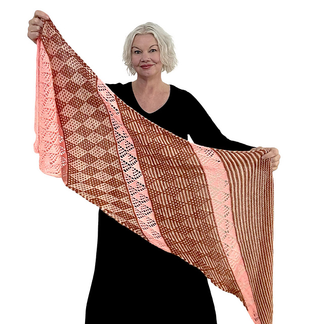 Ravelry: Bling-Bling Wrap pattern by Ambah O'Brien