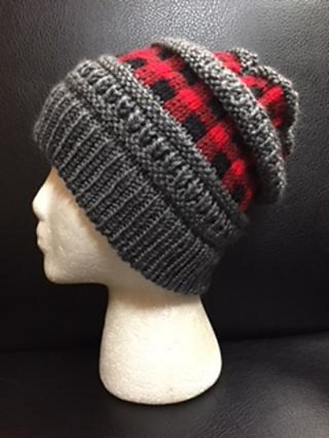 Ravelry: Buffalo Plaid Hat pattern by Amber Krueger