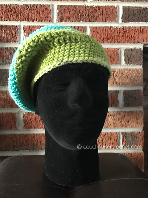 Ravelry: Beret - Striped pattern by Couch Surfer Crochet