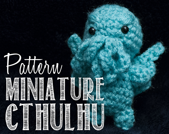 Ravelry: Easy Miniature Cthulhu Two-Hour Amigurumi pattern by Allison ...