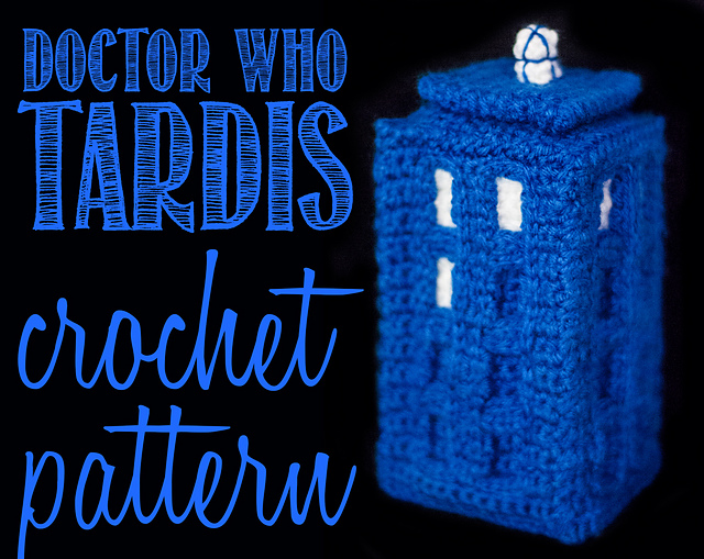 Ravelry: TARDIS Amigurumi pattern by Allison McDonough