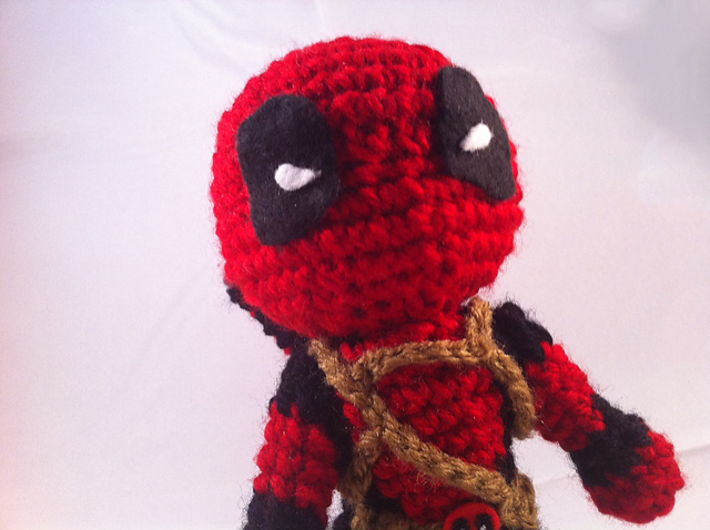 Ravelry: Deadpool Chibi Amigurumi pattern by Amanda L. Girão