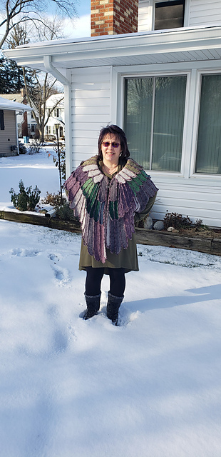 Ravelry: amiesan's Feather Wing Shawl