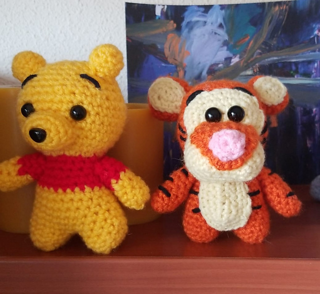 Ravelry: Winnie Pooh y Tigger pattern by MARIA EUGENIA GARCERAN
