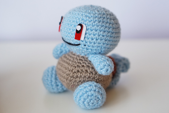 Ravelry: Amigurumi Squirtle pattern by Amigurumeria
