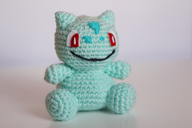 Ravelry: Amigurumi Bulbasaur pattern by Amigurumeria