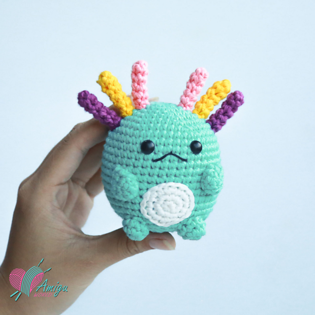 Ravelry: Amigurumi Little Axolotl pattern by Amigu World