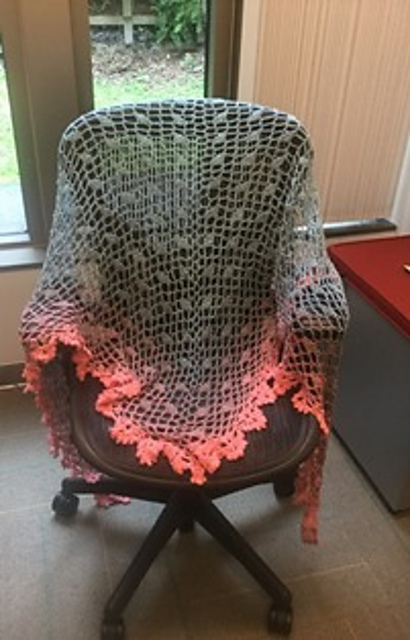 Ravelry: Crystal Shawl pattern by Ami Ndiaye