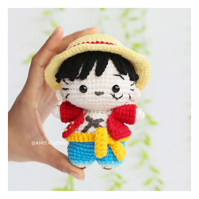 Ravelry: Monkey Luffy pattern by Vui Vui