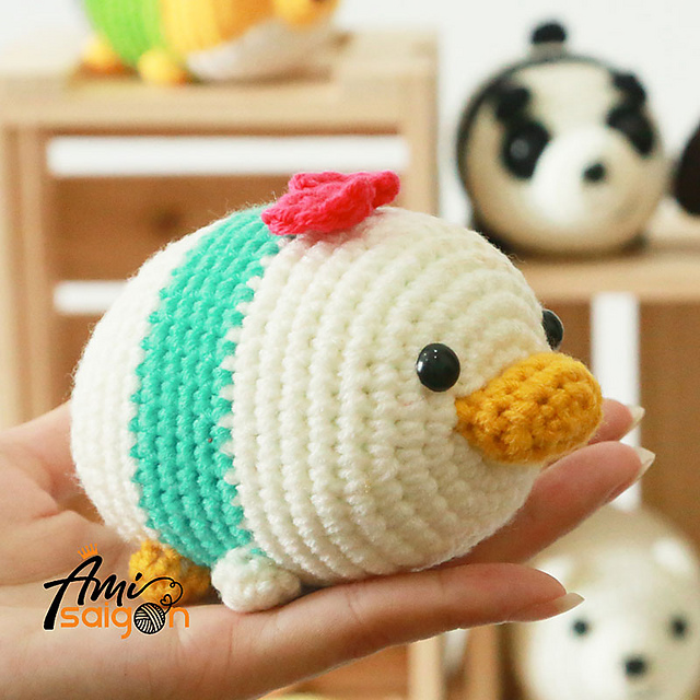 Ravelry: Amigurumi Daisy Tsum Tsum pattern by Vui Vui