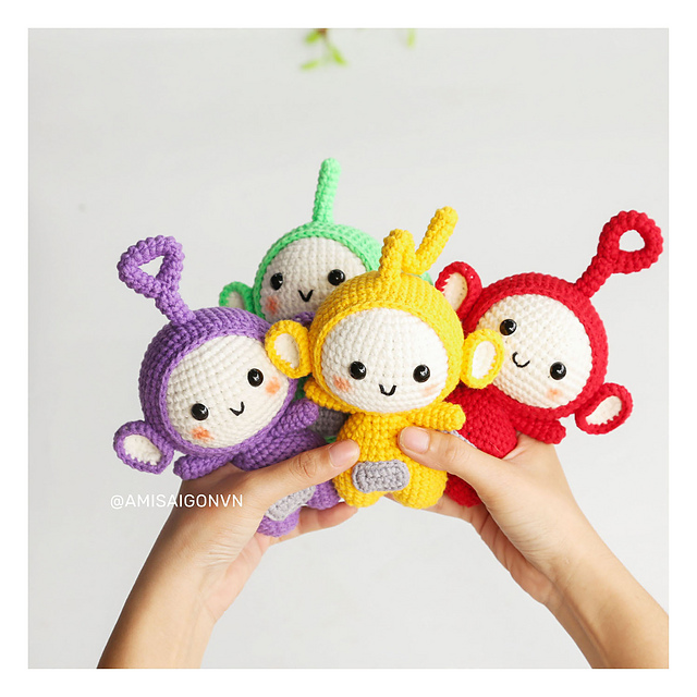 Ravelry: Amigurumi Teletubbies pattern by Vui Vui