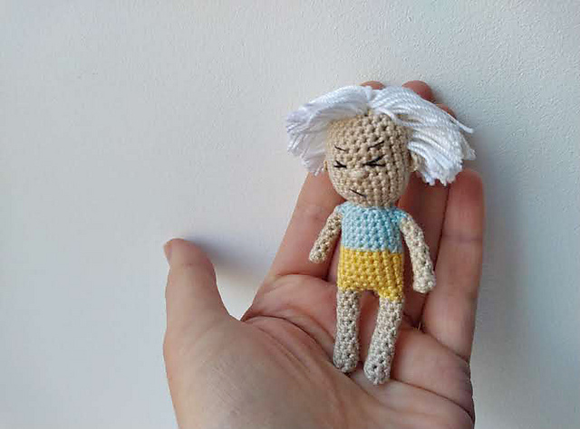 Ravelry: Hero the tiny doll pattern by Yevgeniya Maskovskaya