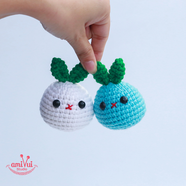 Ravelry: Bunny Keychain Amigurumi pattern by Ami Ami