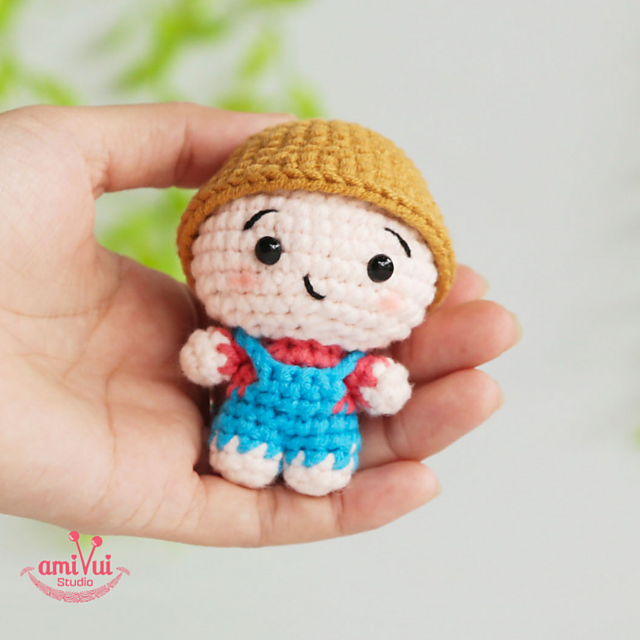 Ravelry: Baby boy doll Amigurumi pattern by Ami Ami