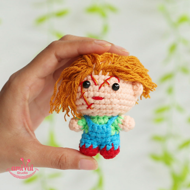 Ravelry: Chucky doll Amigurumi pattern by Ami Ami