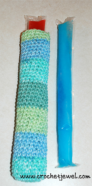 Ravelry: Popsicle Cozy pattern by Amy Lehman