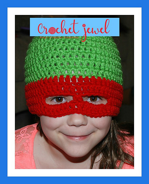 Ravelry: Ninja Turtles Hat pattern by Amy Lehman