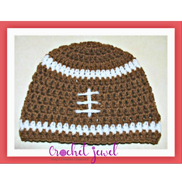 Ravelry: Football hat pattern by Amy Lehman