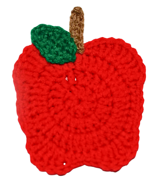 Ravelry: Apple Coaster pattern by Amy Lehman