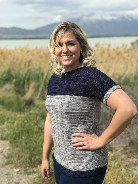 Ravelry: Shae Summer Sweater pattern by Marie Villame