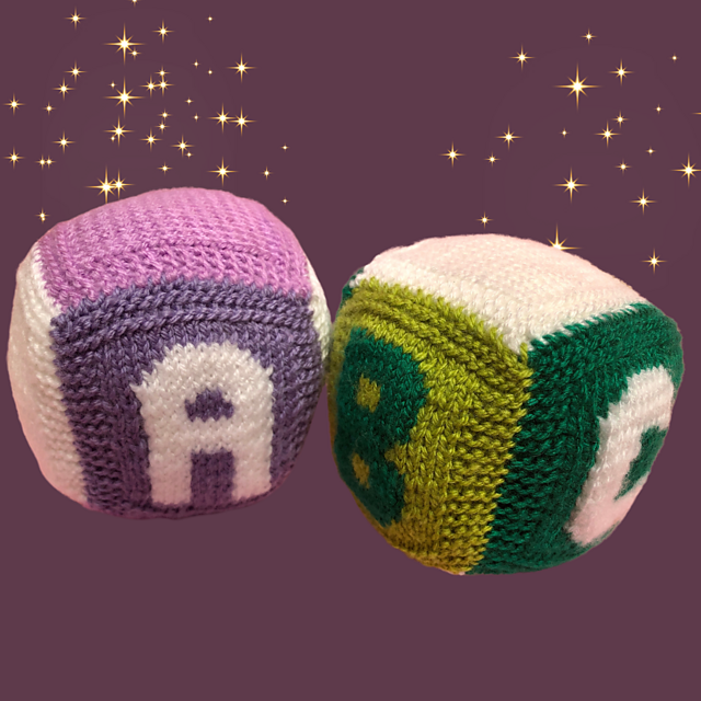 Ravelry: Alphabet, Numbers and Shapes Baby Blocks pattern by Amy the ...