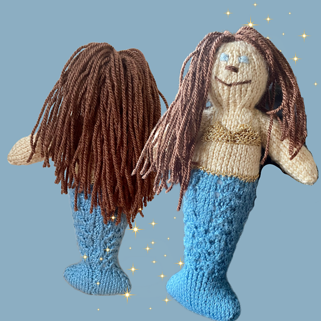 Ravelry: Marnie Mermaid Doll pattern by Amy the Knit Wit