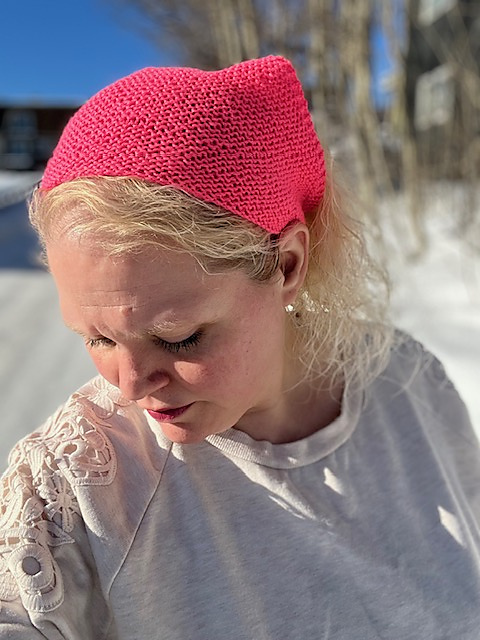 Ravelry: Around The House Head Kerchief pattern by Emily Hooyer