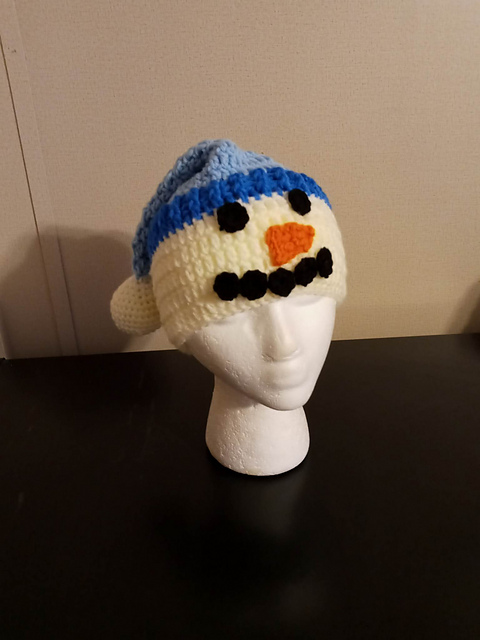 Ravelry: Snowman Hat pattern by Big Momma's Strings