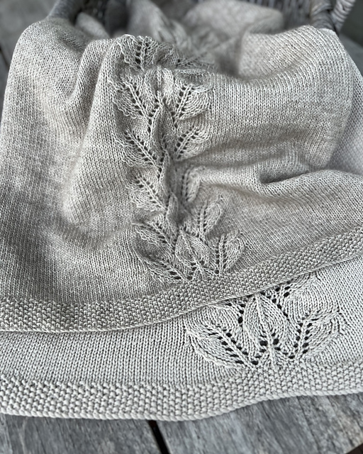 Ravelry: Autumn Leaves Baby Blanket pattern by The Kiwi Stitch & Knit Co