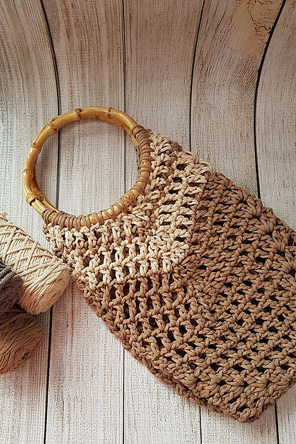 Ravelry: AnDREAMStudio's Rope Net Bag