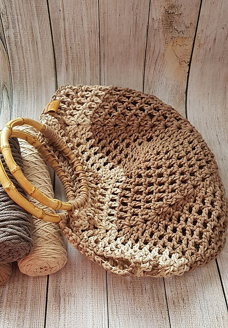 Ravelry: AnDREAMStudio's Rope Net Bag