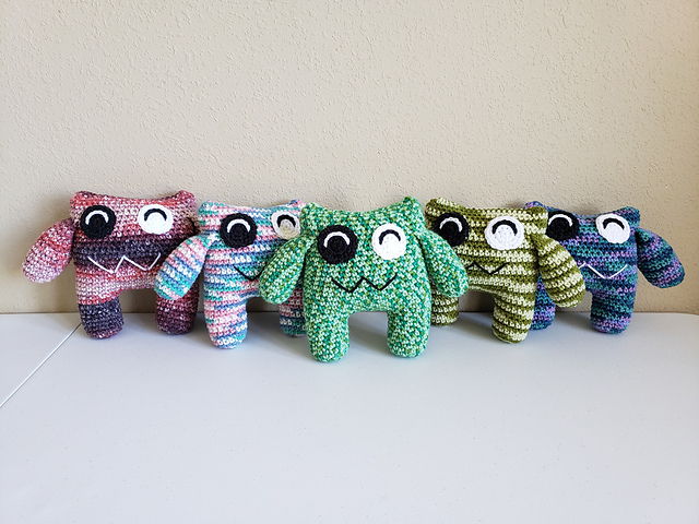 Ravelry: Monster pattern by Mockingbird Fiber Arts