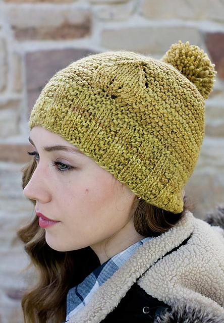 Ravelry: Leaf Cap pattern by Melissa LaBarre
