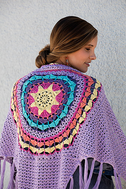 Ravelry: Chakra Shawl pattern by Christine Pfortmiller