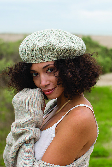 Ravelry: Sand Dollar Beret pattern by Elisa Cleveland