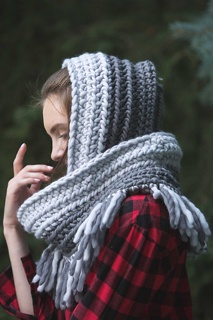 Ravelry: Enchanted Wolf Scarf pattern by MJ's Off The Hook Designs