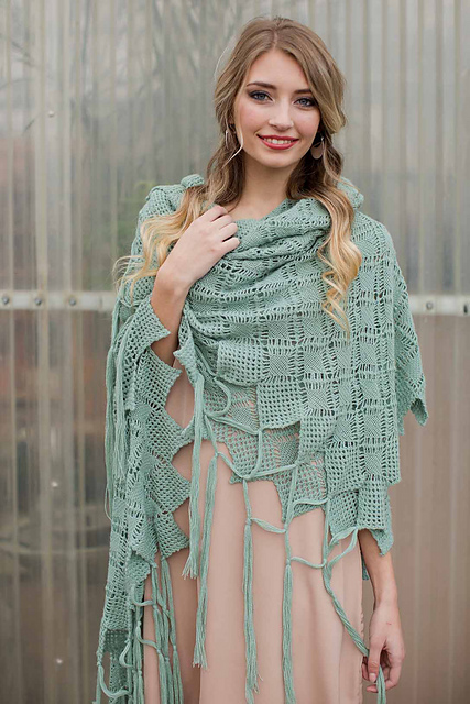 Ravelry: Aloe Wrap pattern by Shannon Mullett-Bowlsby