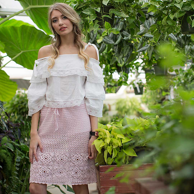 Ravelry: Cactus Flower Skirt pattern by Annastasia Cruz